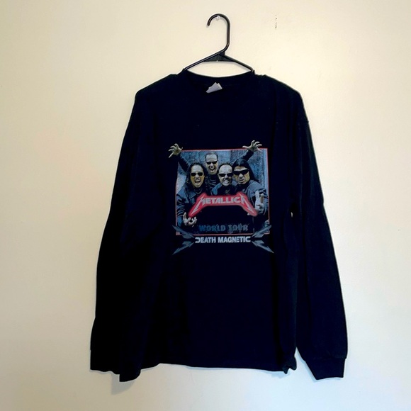 Anvil | Shirts | Anvil Metallica Long Sleeve Crewneck | Poshmark